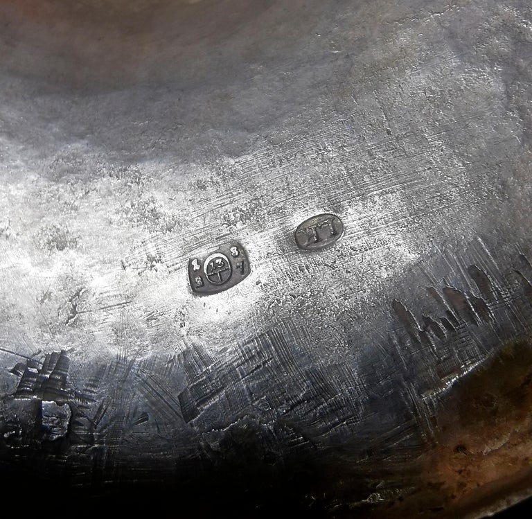 Pair Of Antique Wien Vienna Silver Candle Holders, by Leopold Kuhn ...