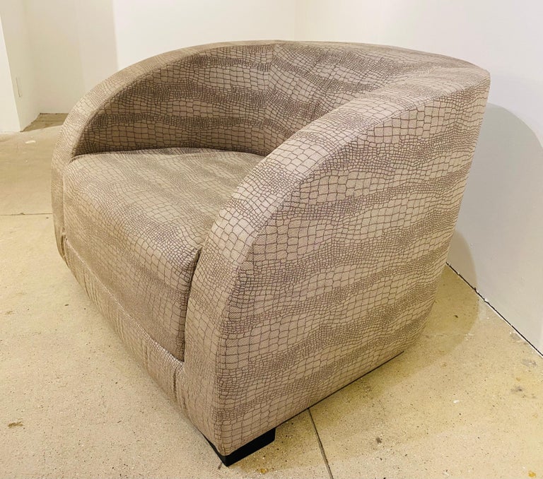 Pair of Armani Casa Club Chairs at 1stDibs