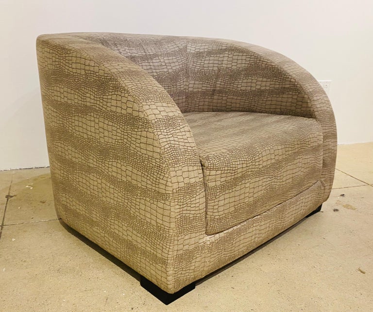 Pair of Armani Casa Club Chairs at 1stDibs