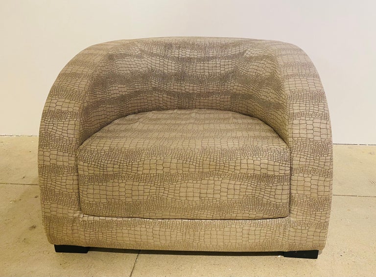 Pair of Armani Casa Club Chairs at 1stDibs