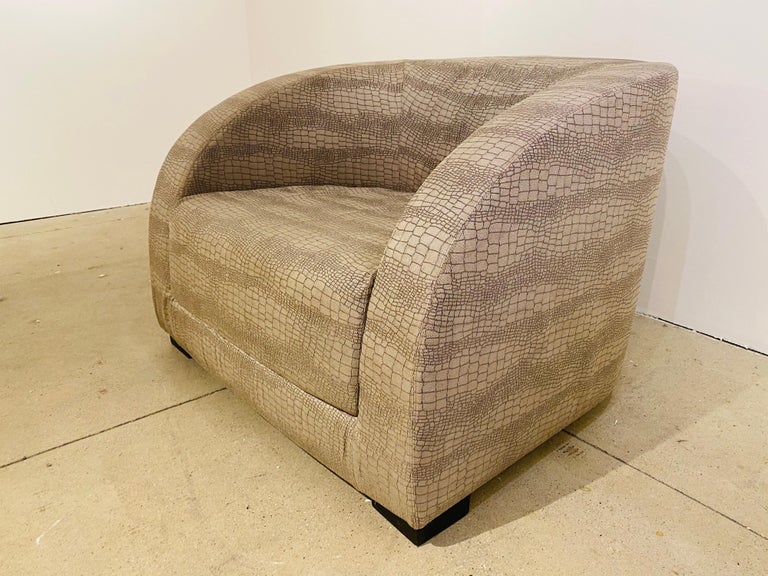 Pair of Armani Casa Club Chairs at 1stDibs