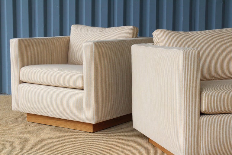 Pair of Armchairs by Edward Axel Roffman, 1960s at 1stDibs