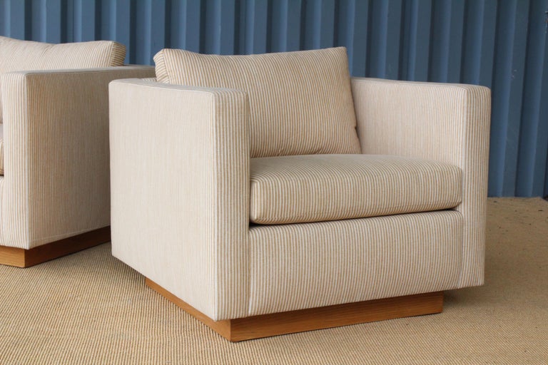 Pair of Armchairs by Edward Axel Roffman, 1960s at 1stDibs