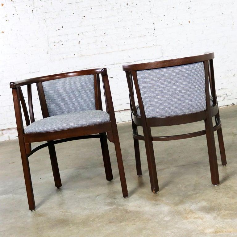 Pair of Art Deco Bauhaus Style Bistro Side Armchairs by Loewenstein ...