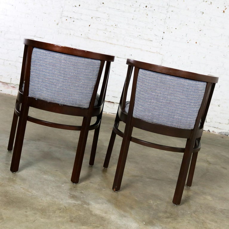 Pair of Art Deco Bauhaus Style Bistro Side Armchairs by Loewenstein ...