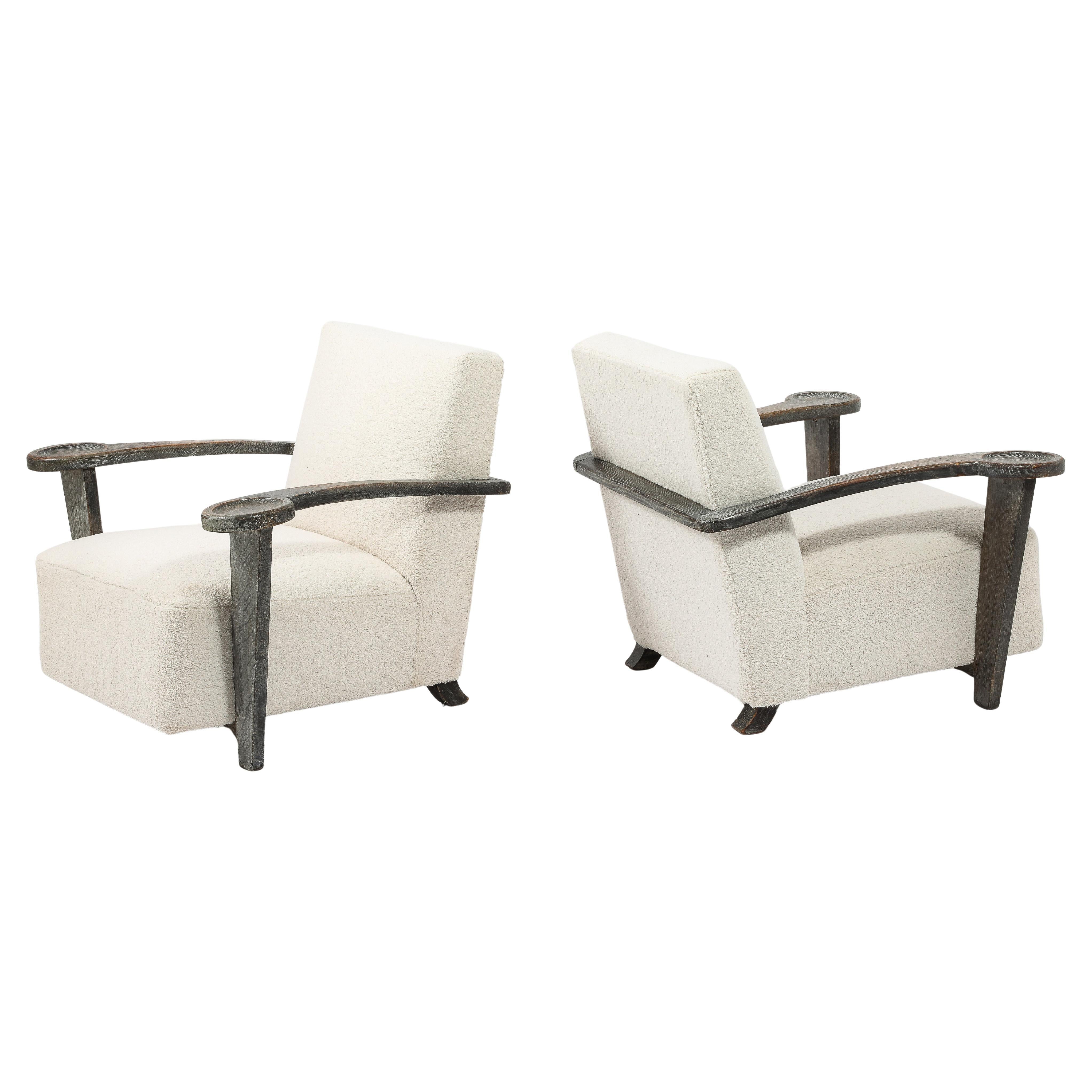 Large Art Déco armchair / director`s chair by de Coene Frères. Belgium ...