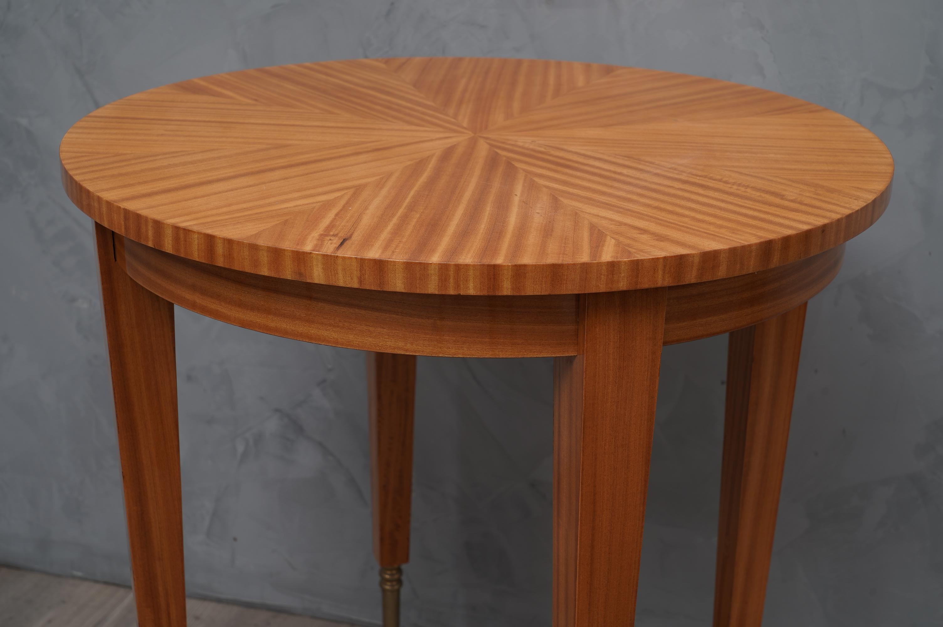 Art Deco Round French Side Tables, 1920 at 1stDibs | 1920s side table ...