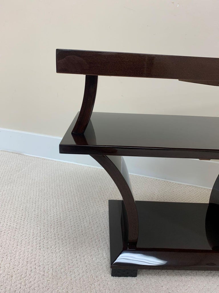 Pair of Art Deco Side Tables, Streamline American Modern Circa 1940’s ...