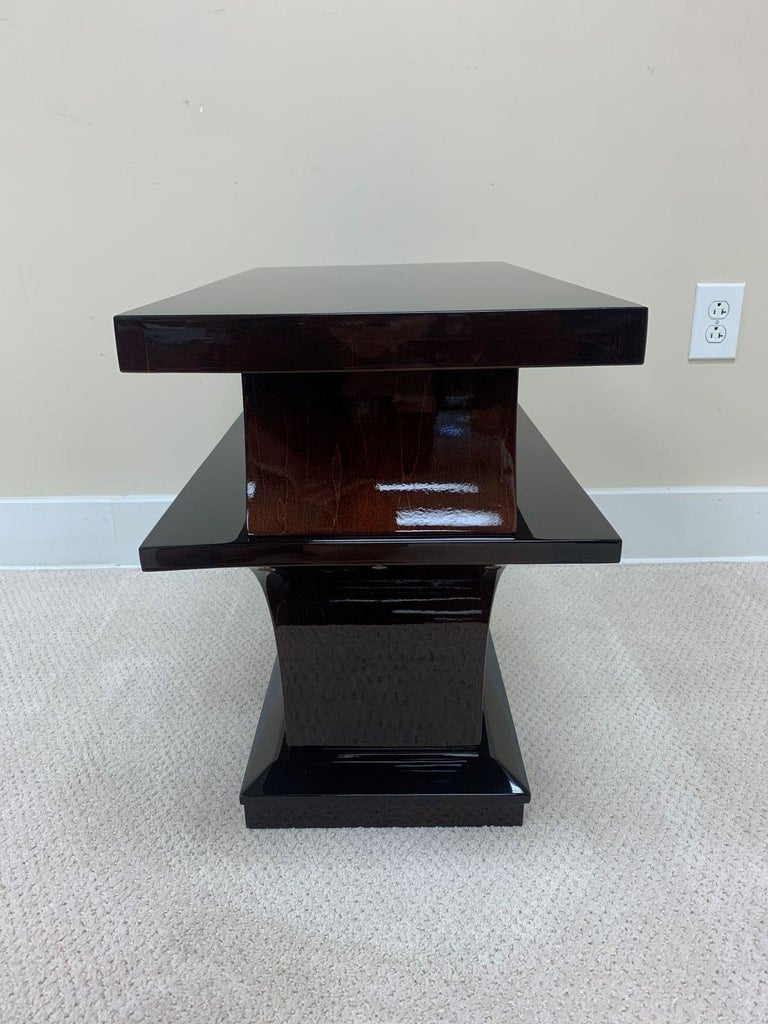 Pair of Art Deco Side Tables, Streamline American Modern Circa 1940’s ...