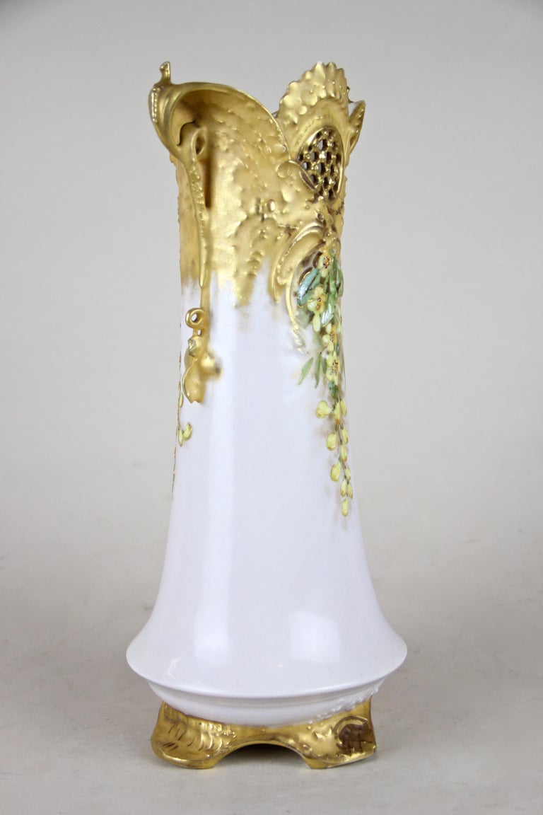 Pair of Art Nouveau Porcelain Vases by Ernst Wahliss/ Teplitz Marked ...