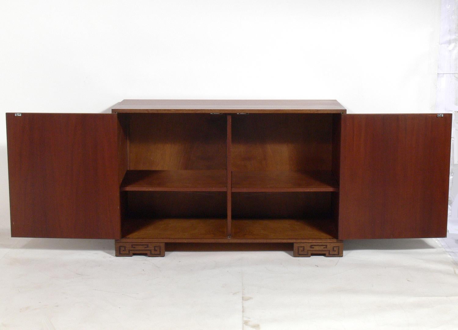 Pair of Asian Influenced Cabinets in Your Choice of Color For Sale at ...