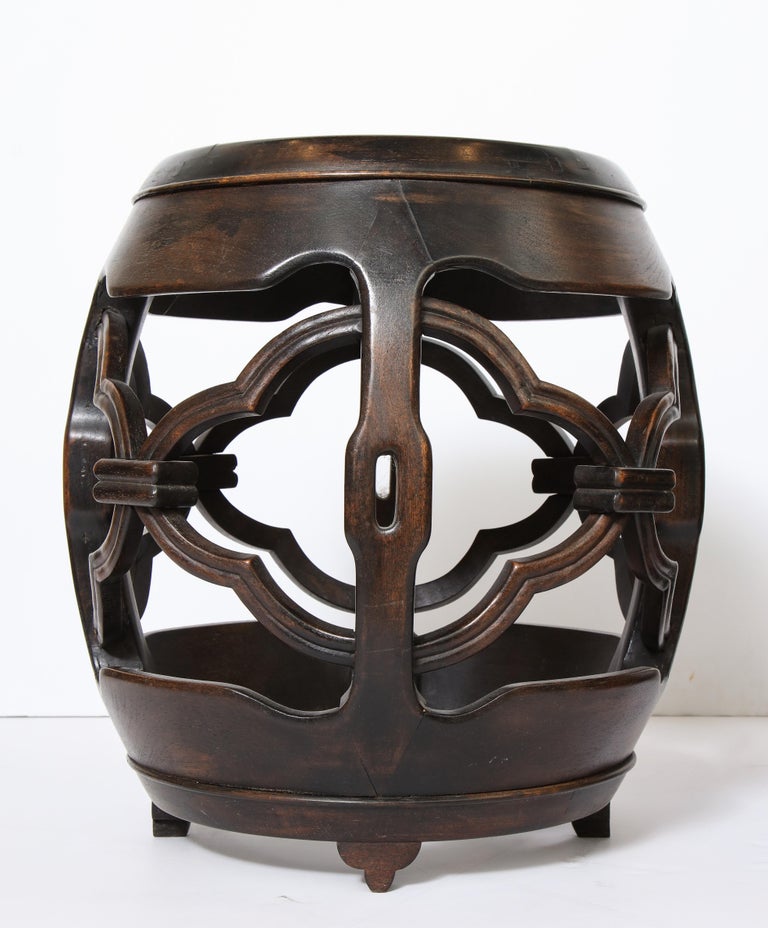 Pair of Asian Marble Topped Tables at 1stDibs