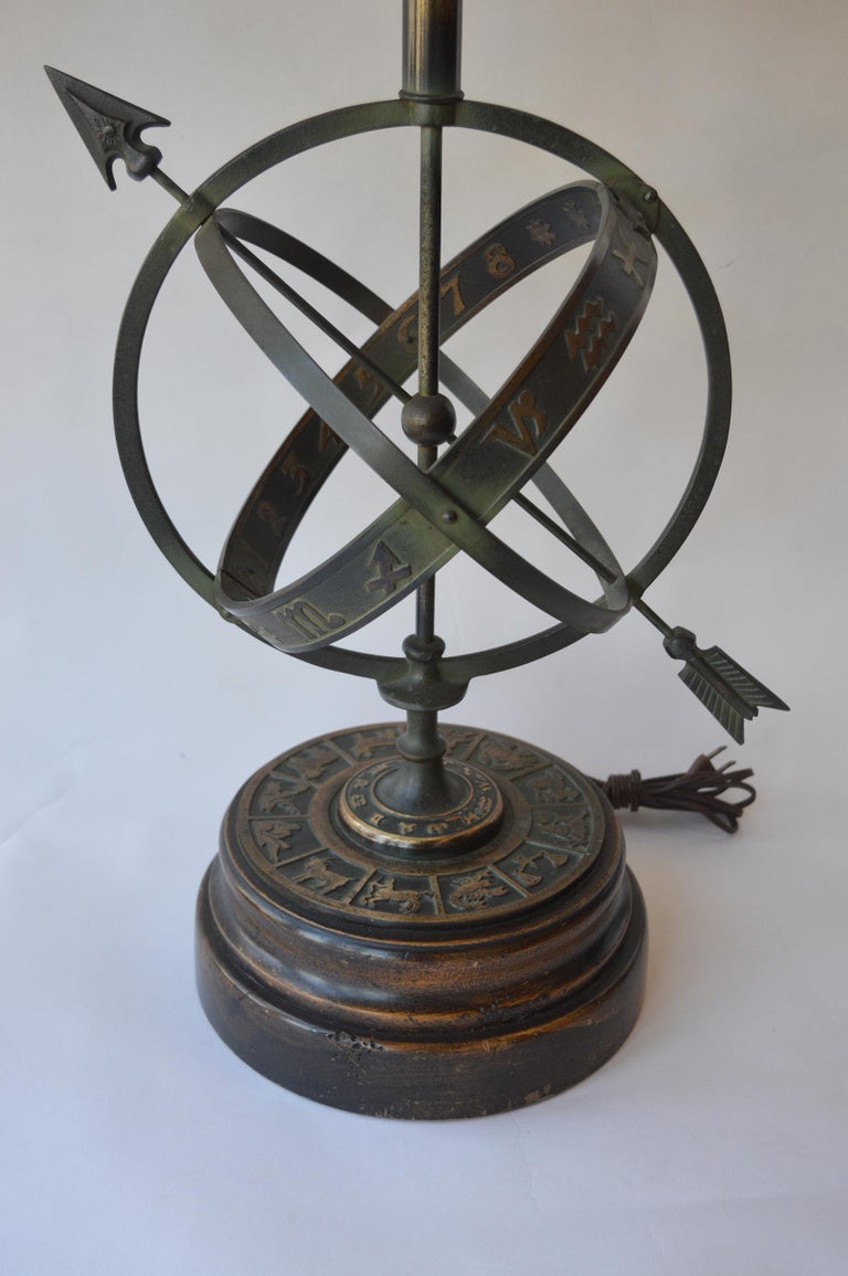 Pair of Astrology Table Lamps at 1stDibs