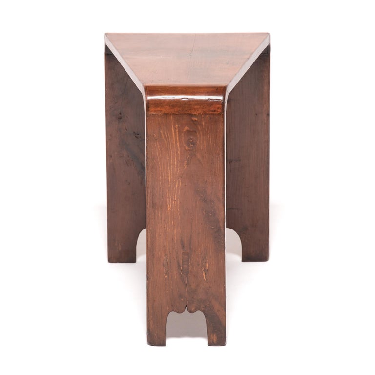 Pair of Asymmetrical Deco Side Tables For Sale at 1stDibs