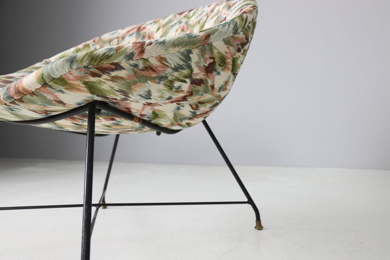 Pair of Augusto Bozzi ‘Minoletta’ Lounge Chairs for Saporiti For Sale ...