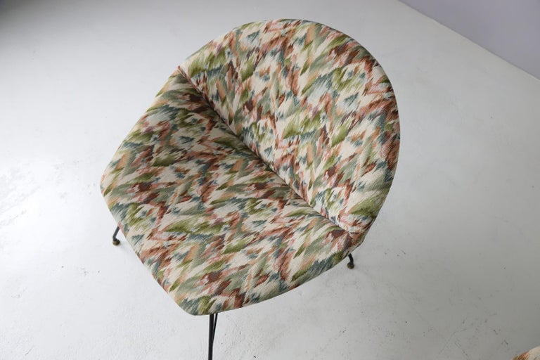 Pair of Augusto Bozzi ‘Minoletta’ Lounge Chairs for Saporiti For Sale ...