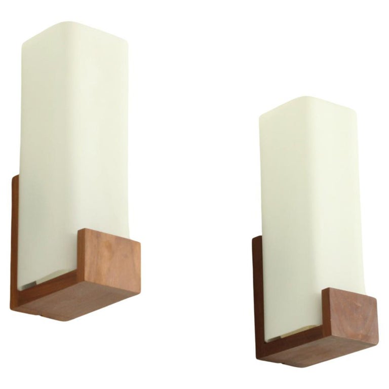 Pair of Auray 80.030 Sconces by Louis Kalff for Phillips For Sale at ...