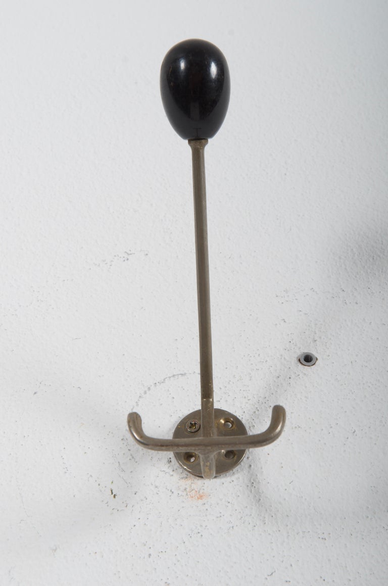 Pair of Austrian Midcentury Wall Hooks by Hagenauer For Sale at 1stDibs