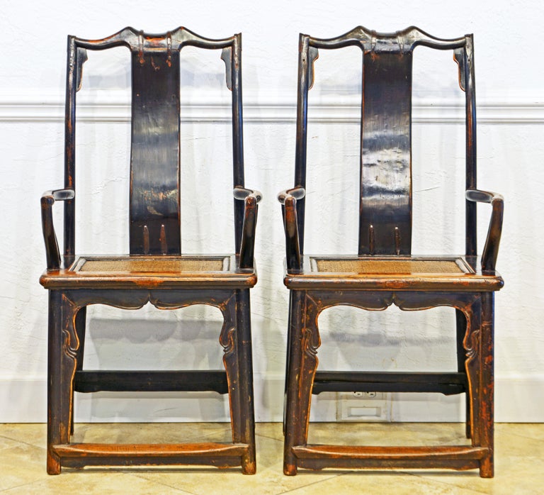Pair of Authentic Late 18th Century Chinese Ming Style Scholar's ...
