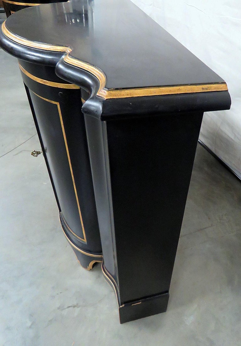 Pair of Baker Maison Jansen Style Cabinets For Sale at 1stDibs