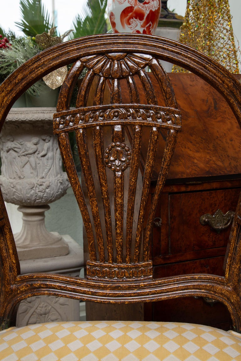 Pair of Balloon Back Chairs For Sale at 1stDibs