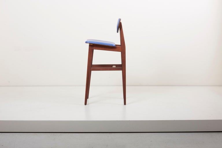 Pair of Bar Stools by Jens Risom, US, 1960s at 1stDibs