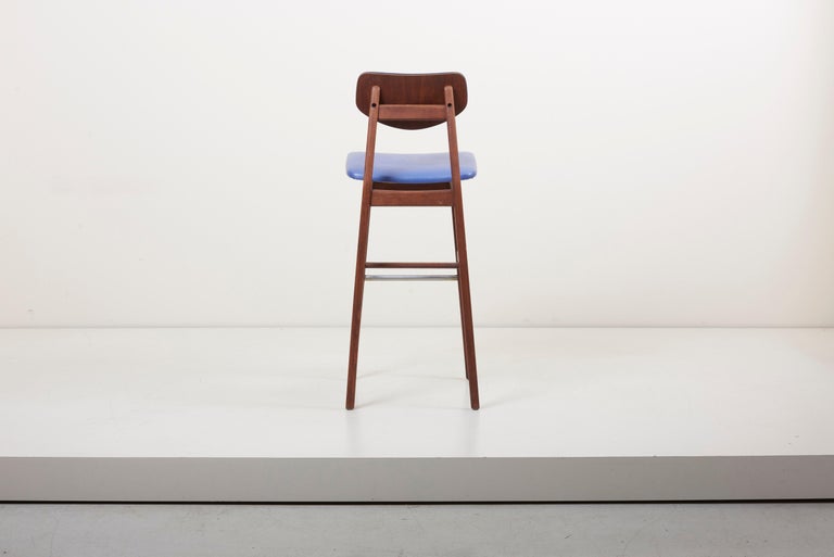 Pair of Bar Stools by Jens Risom, US, 1960s at 1stDibs