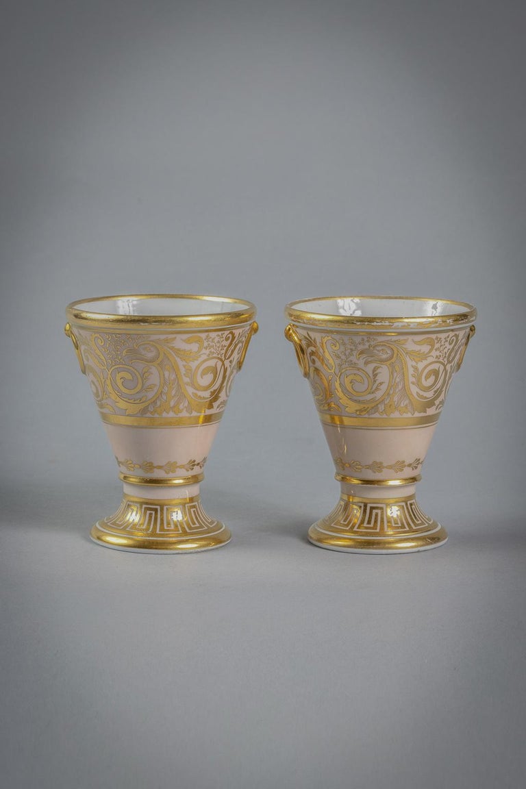 Pair of Barr Flight and Barr Flower Pots, circa 1820 For Sale at 1stDibs