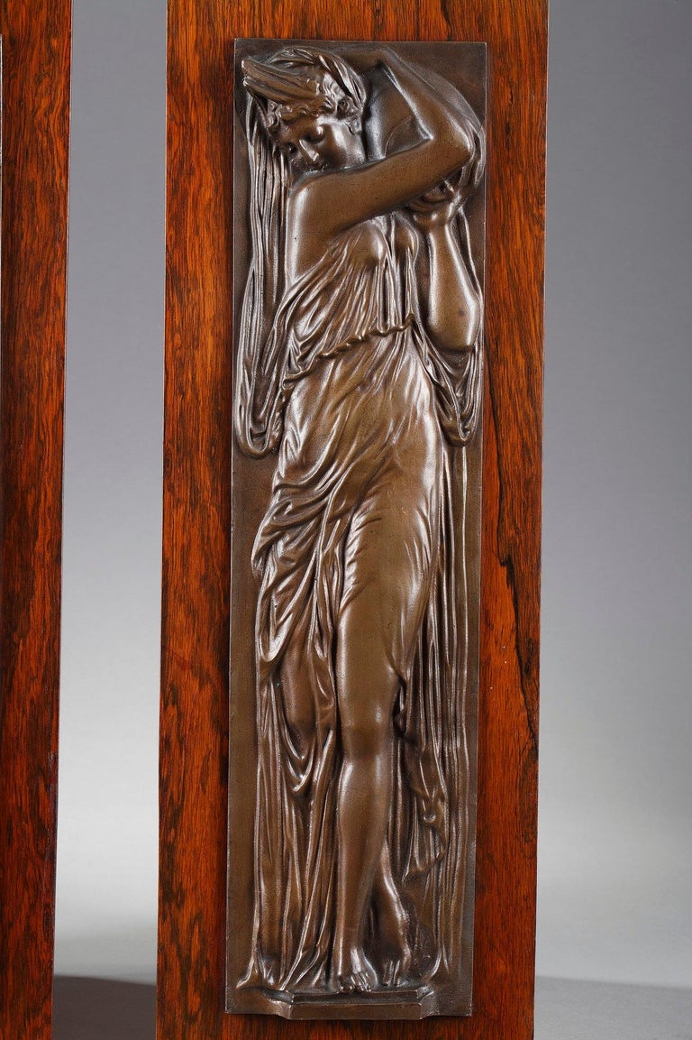 Pair of Bas-Relief, "Women carrying water" For Sale at 1stDibs