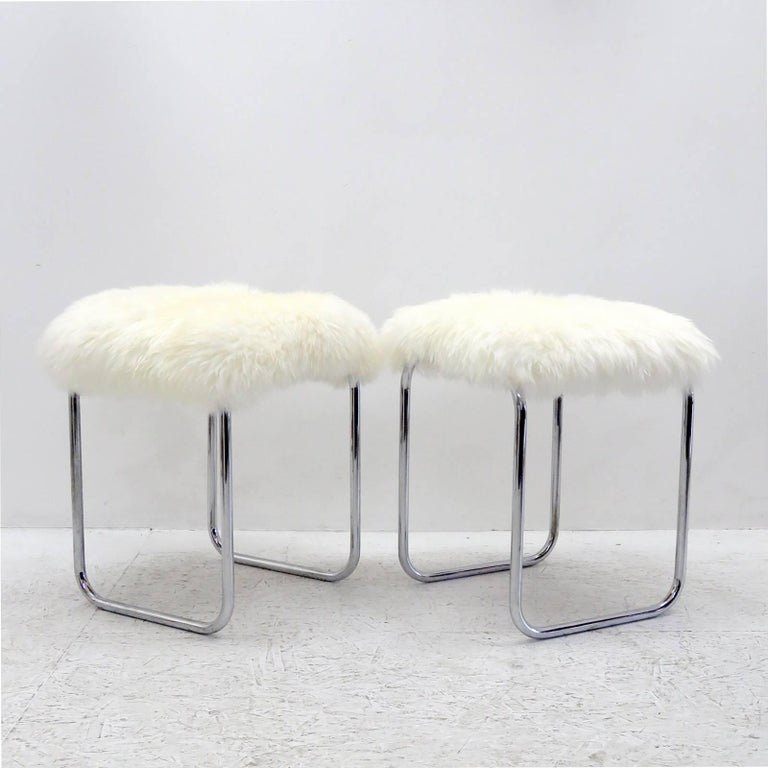 Pair of Bauhaus Stools at 1stDibs