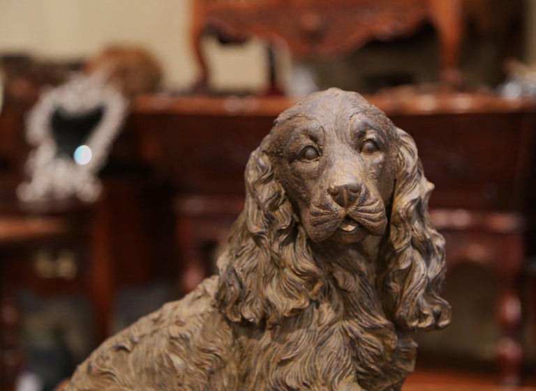 Pair of Belgium Resin Cocker Spaniel Sculptures at 1stDibs | belgian ...