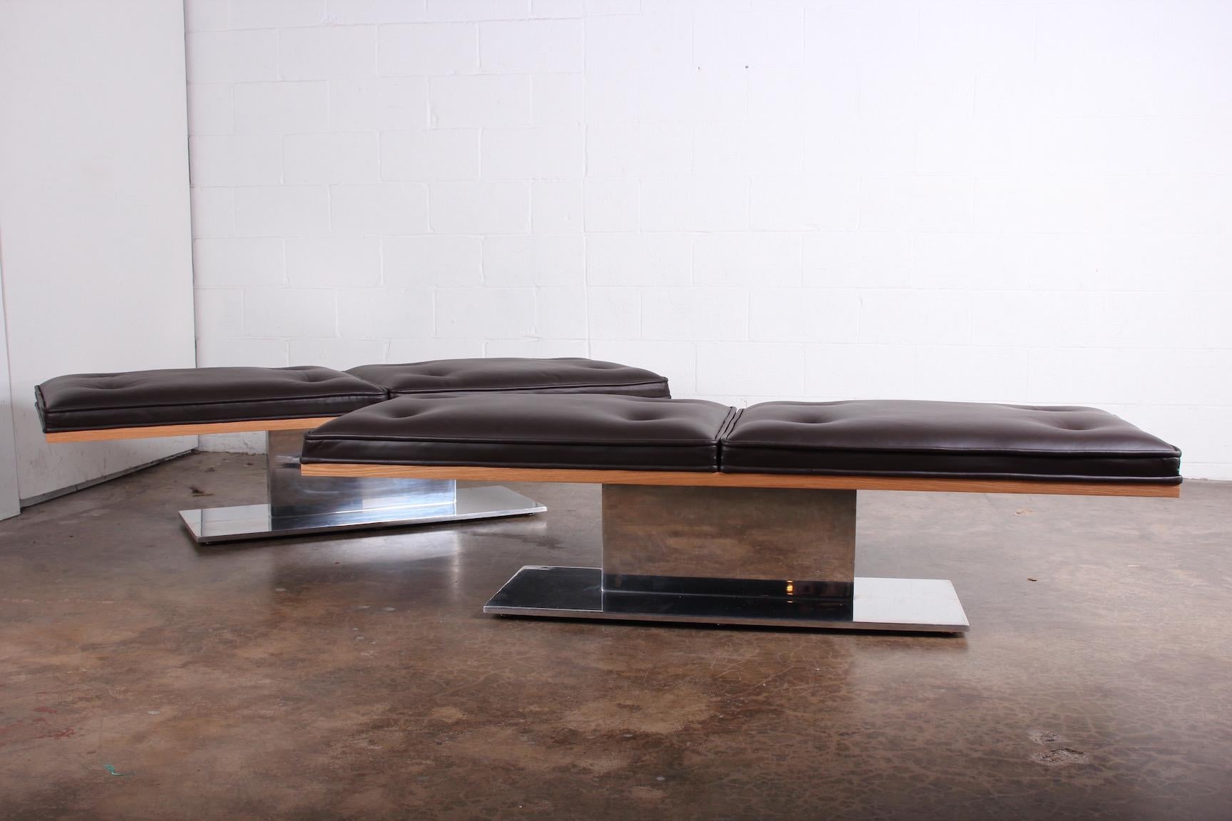 Pair of Benches by Warren Platner for Lehigh Leopold at 1stDibs ...