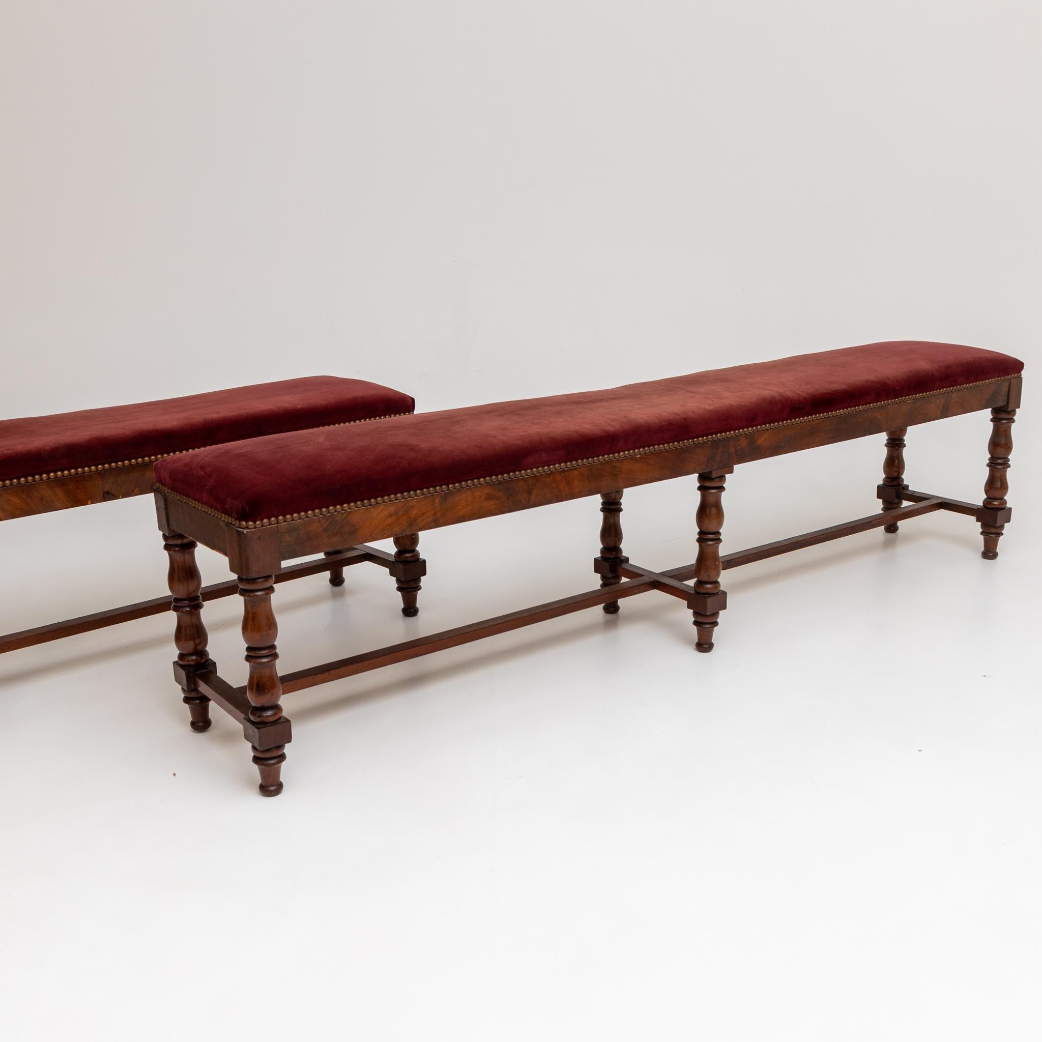 Pair of Benches, circa 1900 For Sale at 1stDibs