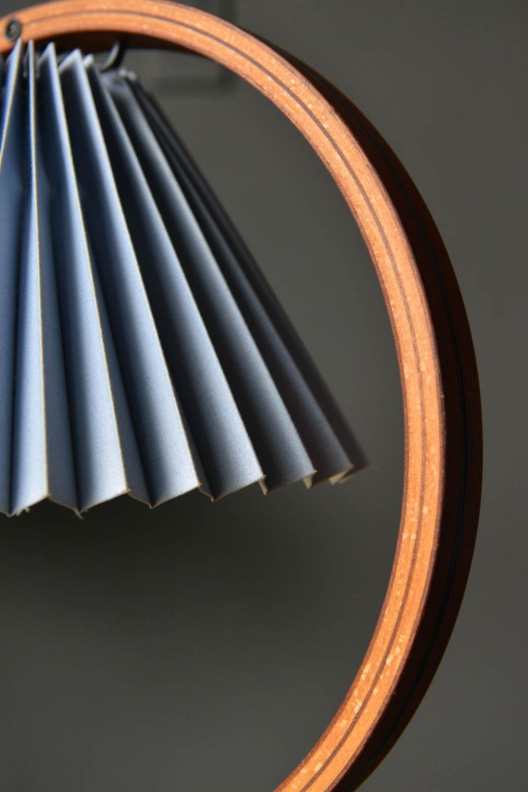 Pair of Bentwood Table Lamps by Caprani of Denmark, ca 1970 at 1stDibs