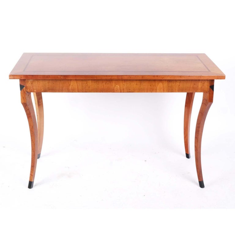 Pair of Biedermeier-Style Console Tables For Sale at 1stDibs