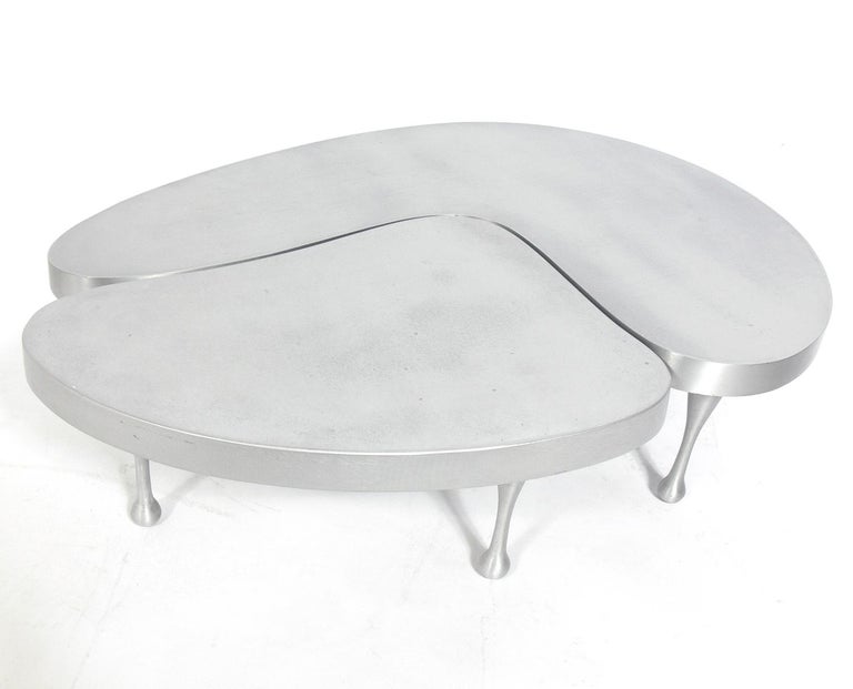 Pair of Biomorphic Tables by Frederick Kiesler at 1stDibs
