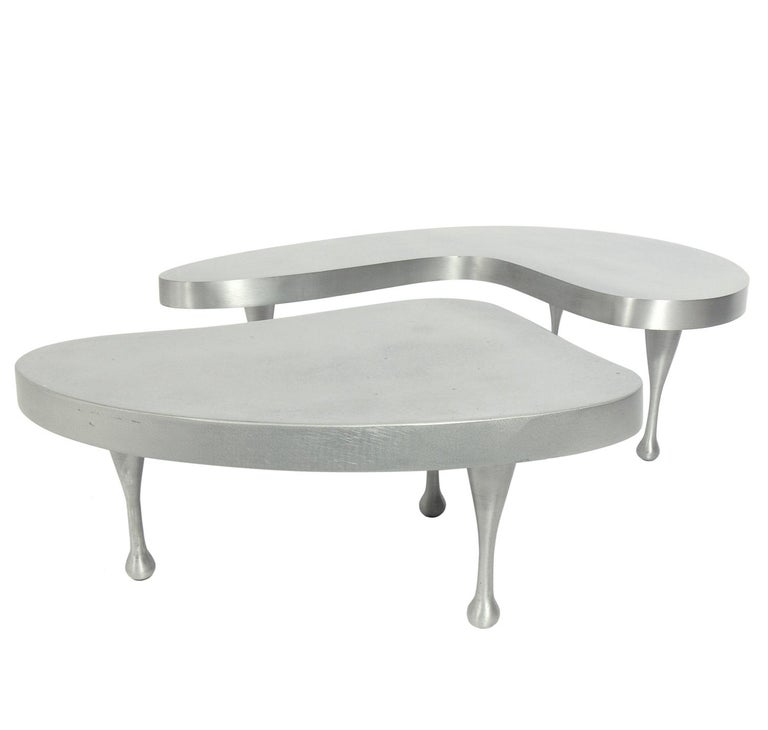 Pair of Biomorphic Tables by Frederick Kiesler at 1stDibs