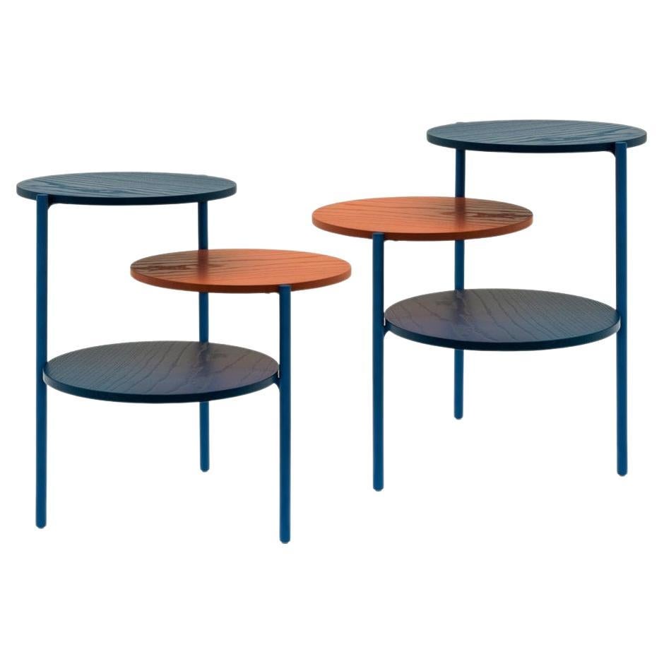 Blue Triplo Triple Table For Sale at 1stDibs