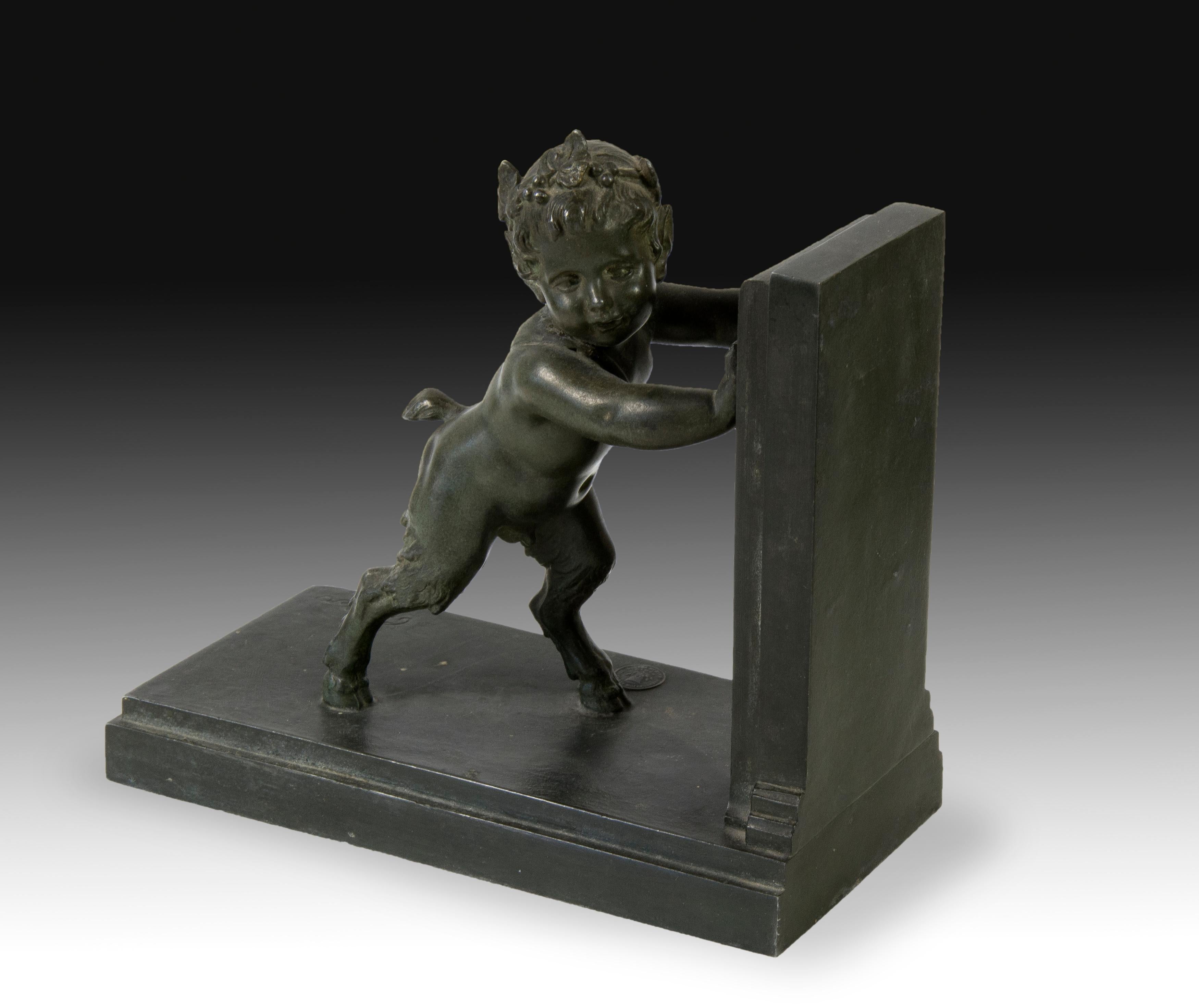 Pair of Bookends, Calamine, Paris, France, circa 1920, After Carlier at ...