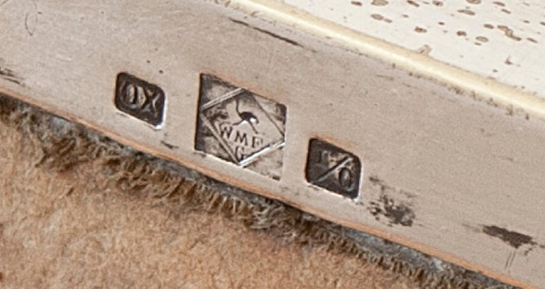 Pair of Box, Germany, Jugendstil, Art Nouveau, Liberty, 1890, Sign: WMF ...