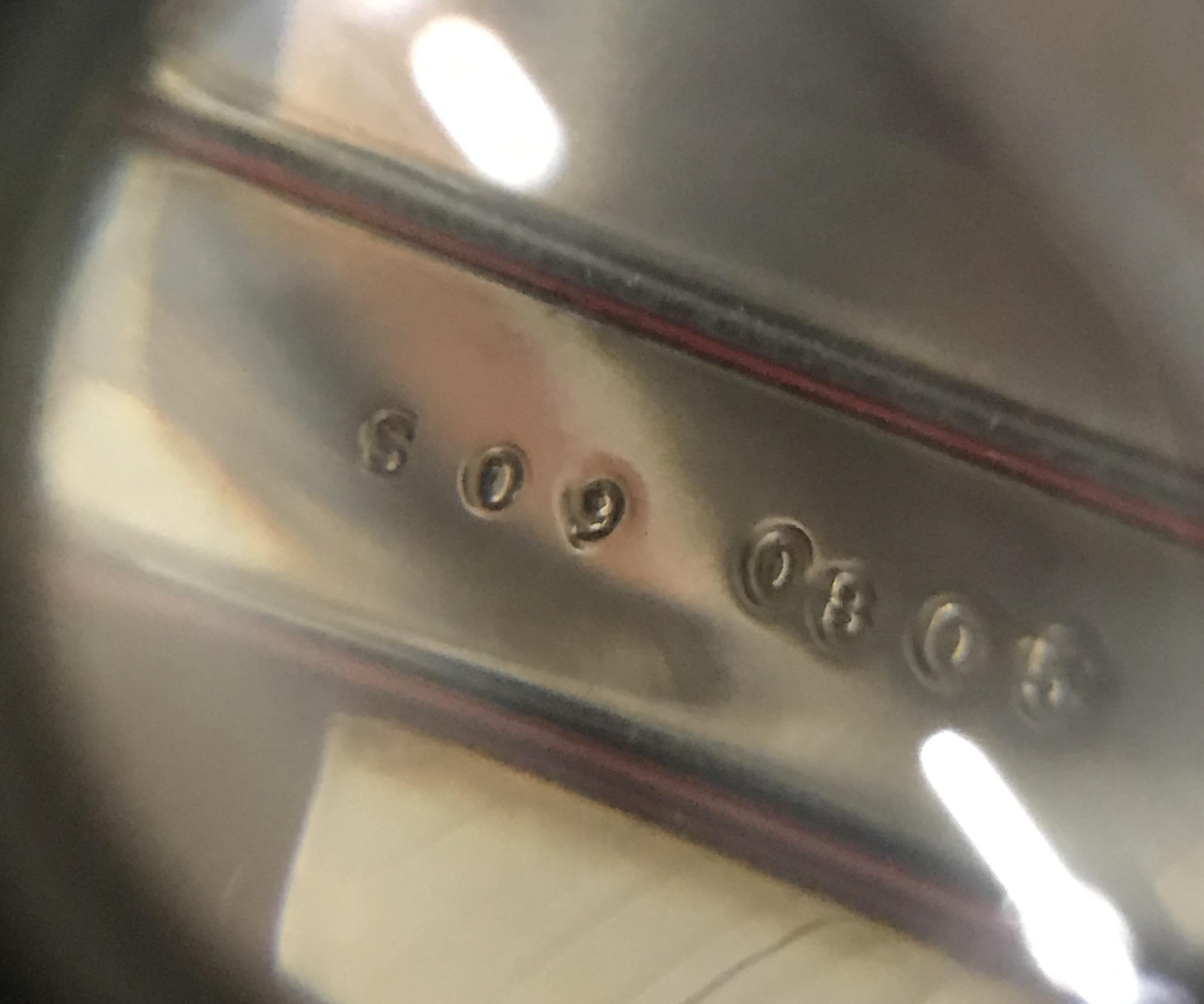 Pair of Brand New Cartier Solid Sterling Silver and Gold Gravy Ladles ...