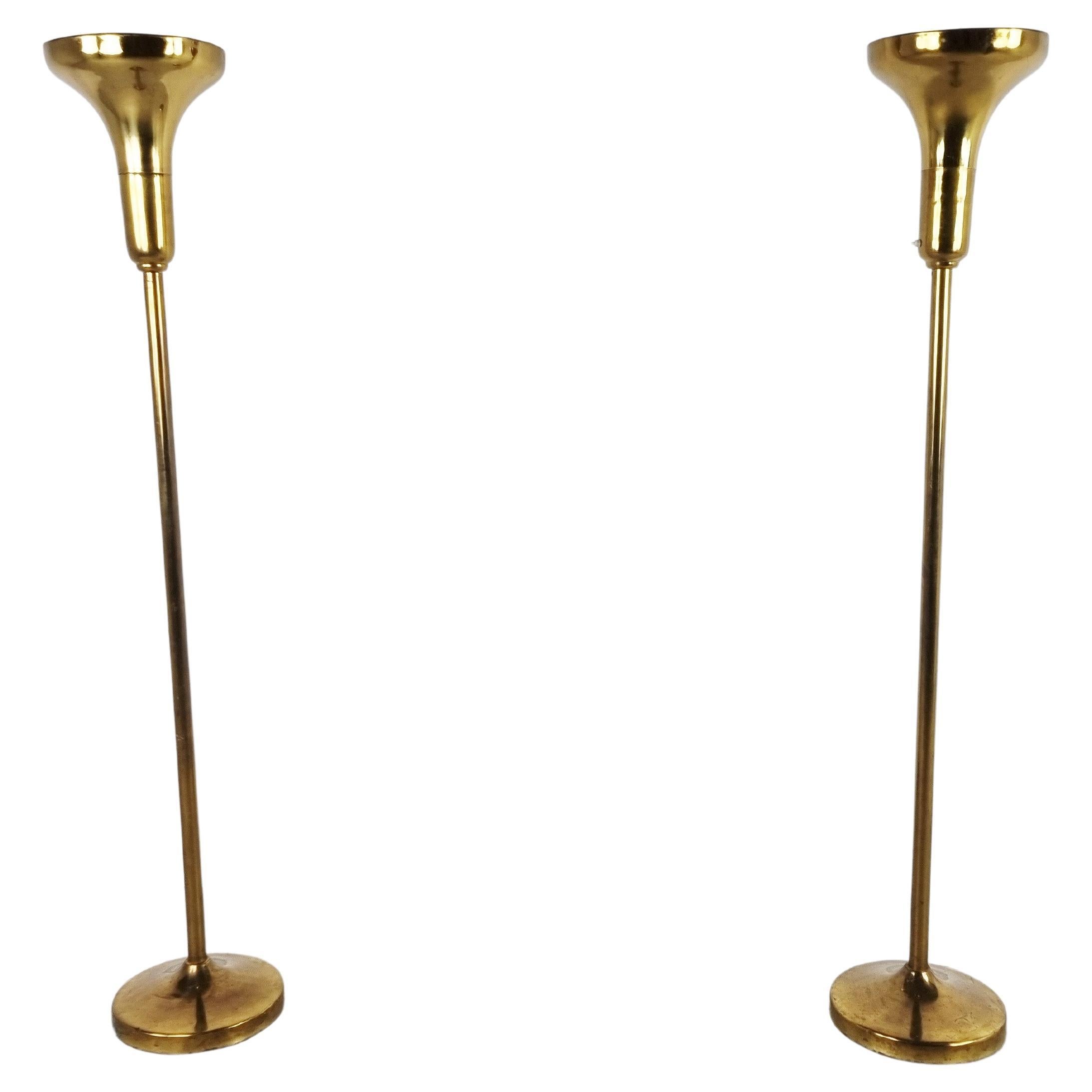Pair of 70's Italian Floor Lamps at 1stDibs