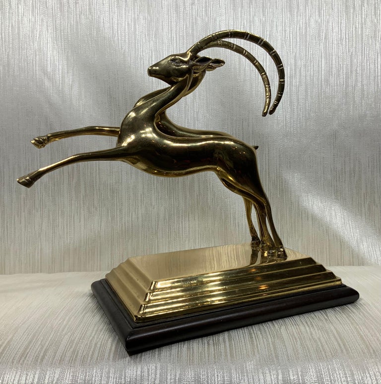 Pair of Brass Ram For Sale at 1stDibs