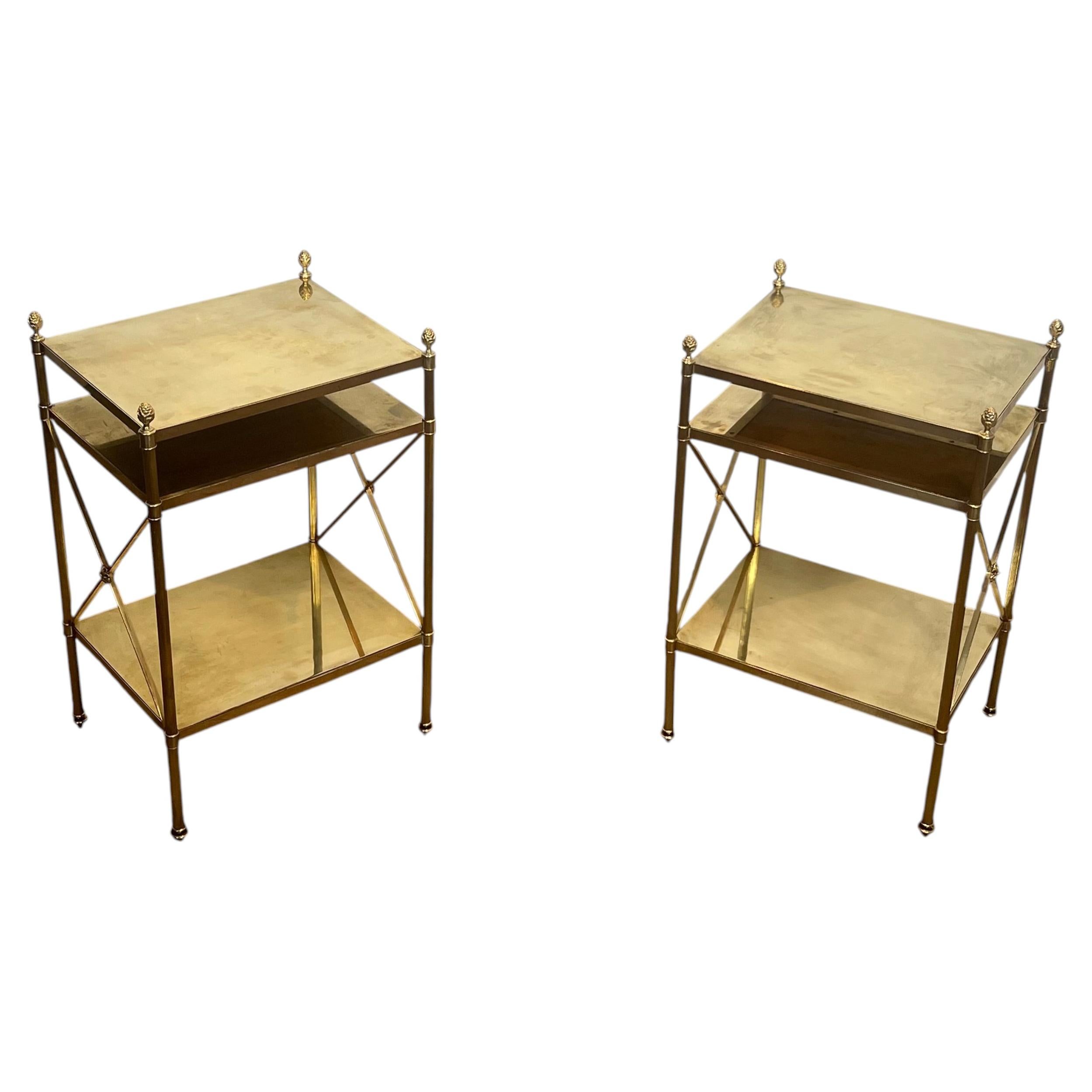 Maison Jansen, Hollywood Regency, Vanity, Eglomise Glass, Silver Leaf ...