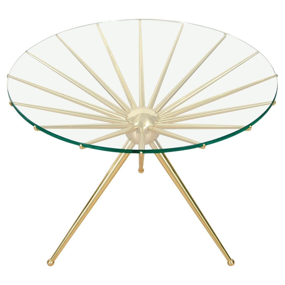 Lucite Z form side table For Sale at 1stDibs