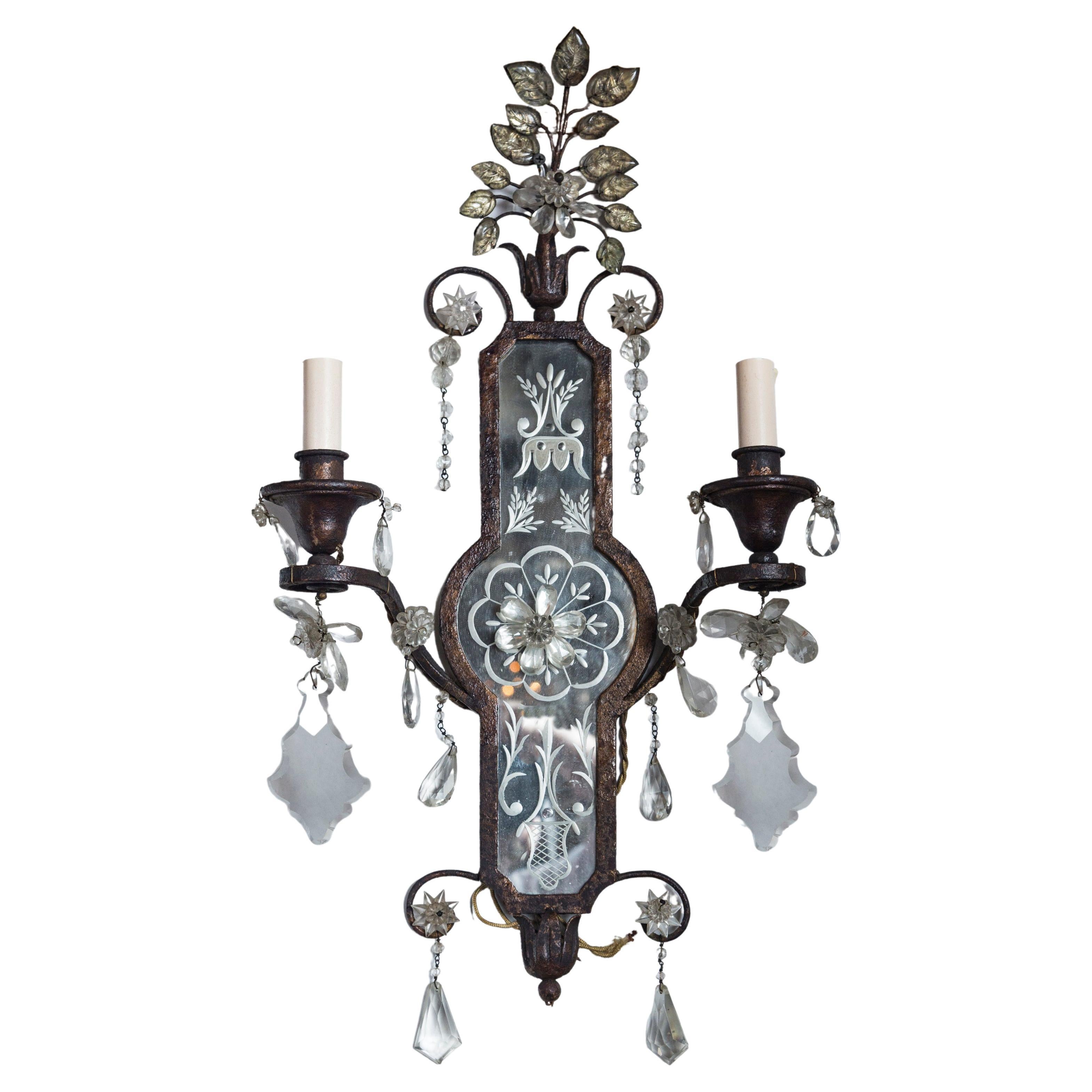 Pair of Impressive Seven-Light Bronze Floor Torchiers at 1stDibs