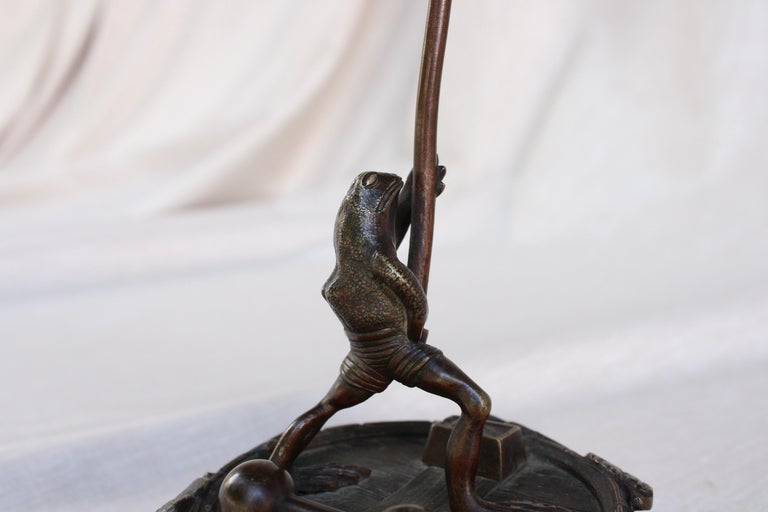 Pair of Bronze Candelabra, Art Deco, France 1920/1930 For Sale at 1stDibs