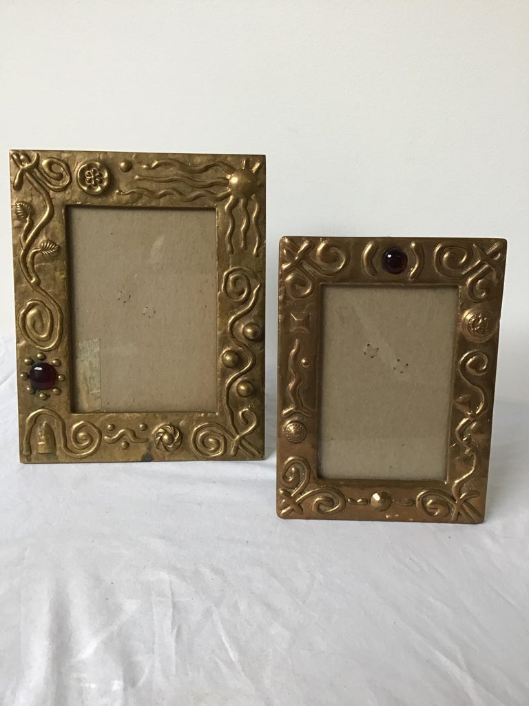Pair of Bronze Contemporary Frames at 1stDibs