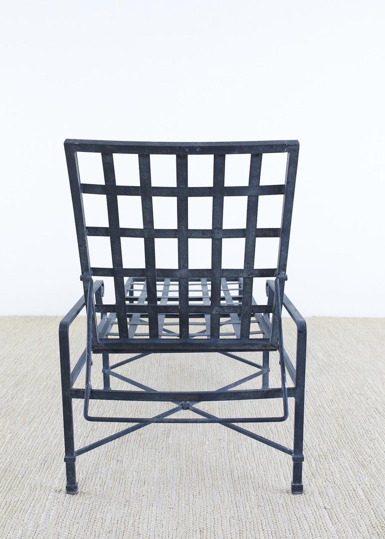 Pair of Brown Jordan Venetian Aluminum Chaise Lounges at 1stDibs