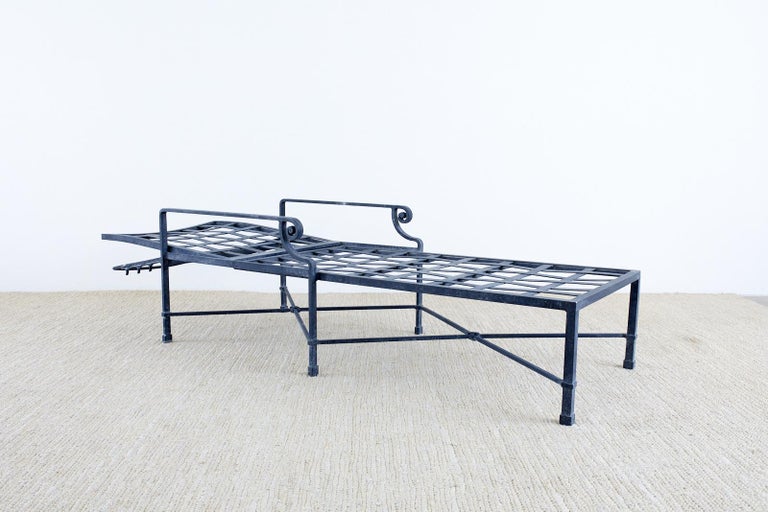 Pair of Brown Jordan Venetian Aluminum Chaise Lounges at 1stDibs